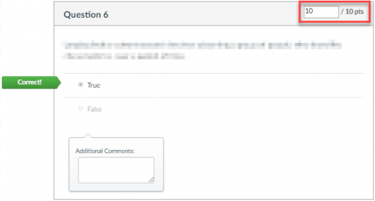 Canvas Guide Breakdown: Fudge Points – Instructional Technologies
